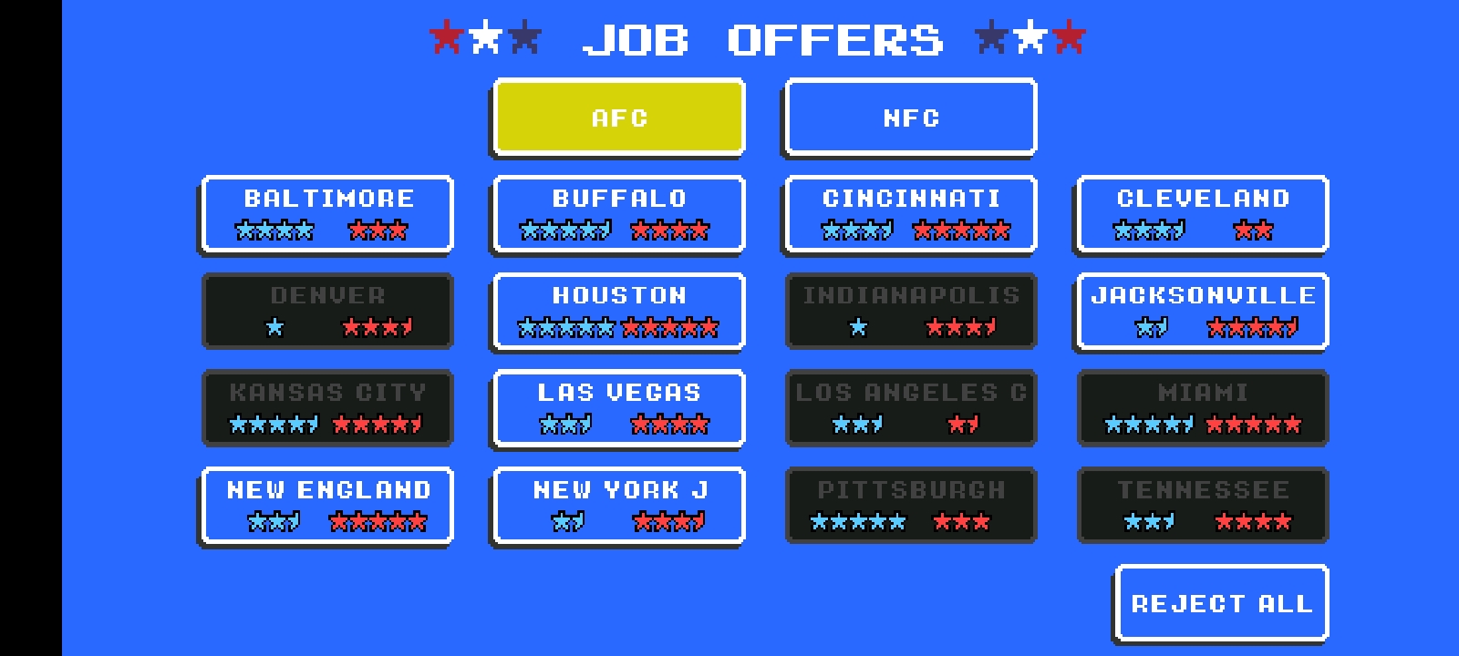 Rob’s Complete Guide to Retro Bowl: Changing Teams – Rob Writes About ...